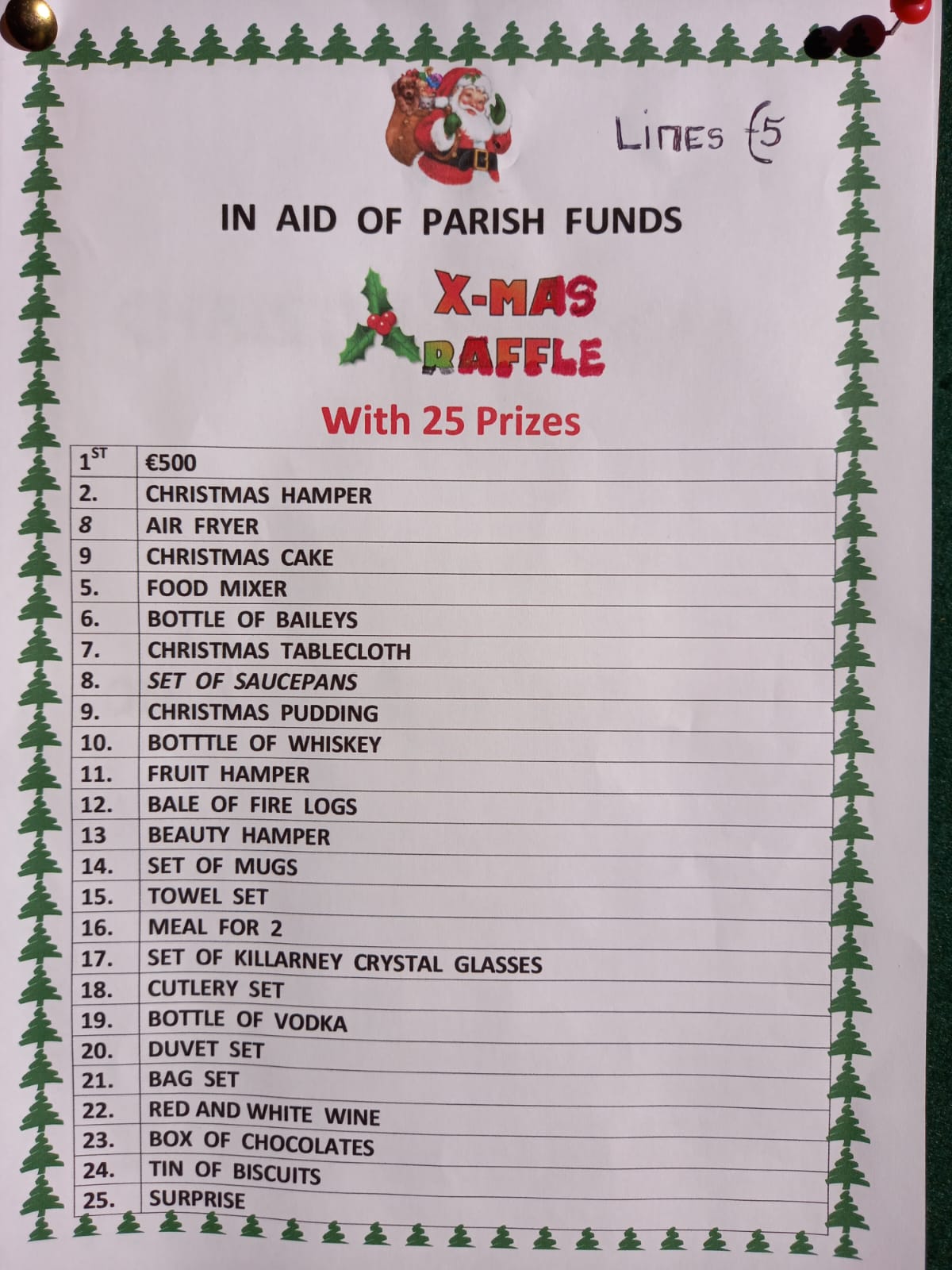 Christmas Bingo & Raffle - Athboy Parish | Athboy | Co. Meath | Meath ...